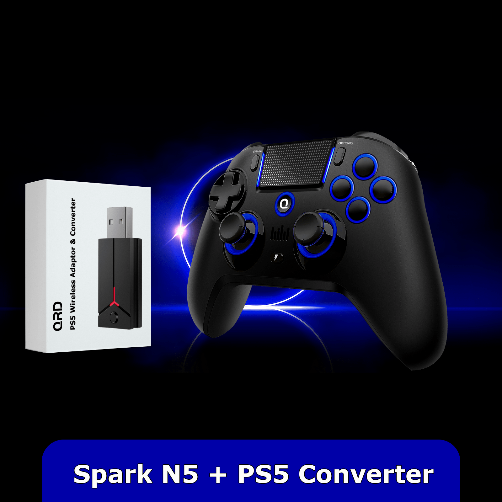 Pacotes QRD Spark N5 PS5 – qrdgame
